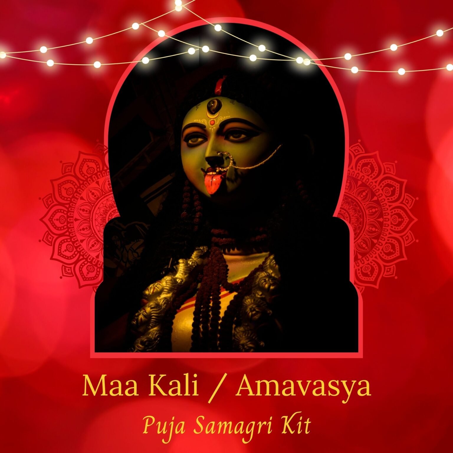 Maa Kali / Amavasya Puja Samagri Kit - Puja Dukaan