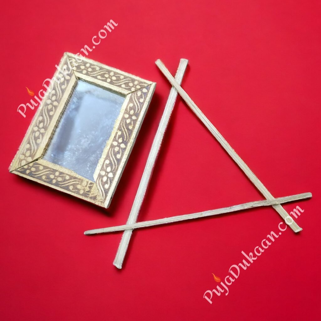 Darpan & Tekaata Set - Puja Dukaan